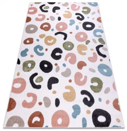 Dywany Luszczow Dětský kusový koberec FUN Spots, skvrny krém Rozměr koberce: 160 x 220 cm