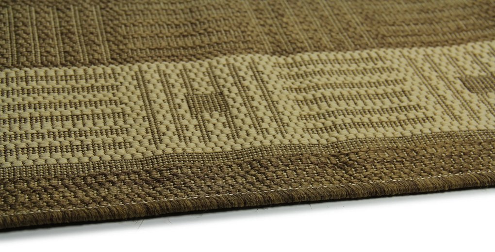 Oriental Weavers, Kusový koberec SISALO/DAWN 879/J84N (634N) – na ven i na doma, 66x120, béžová, chodba / předsíň