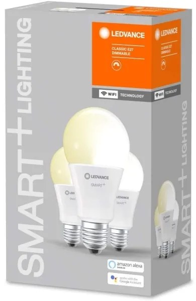 SADA 3x LED Stmívatelná žárovka SMART+ E27/14W/230V 2700K - Ledvance
