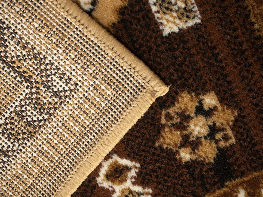 Alfa Carpets, Kusový koberec TEHERAN T-375 beige, 120x170, béžová, chodba / předsíň