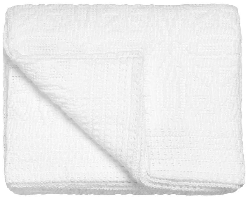 Vandyck Háčkovaný přehoz na postel 180x240cm White - bílá
