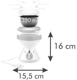 TESCOMA čokoládové fondue DELÍCIA, 6 osob