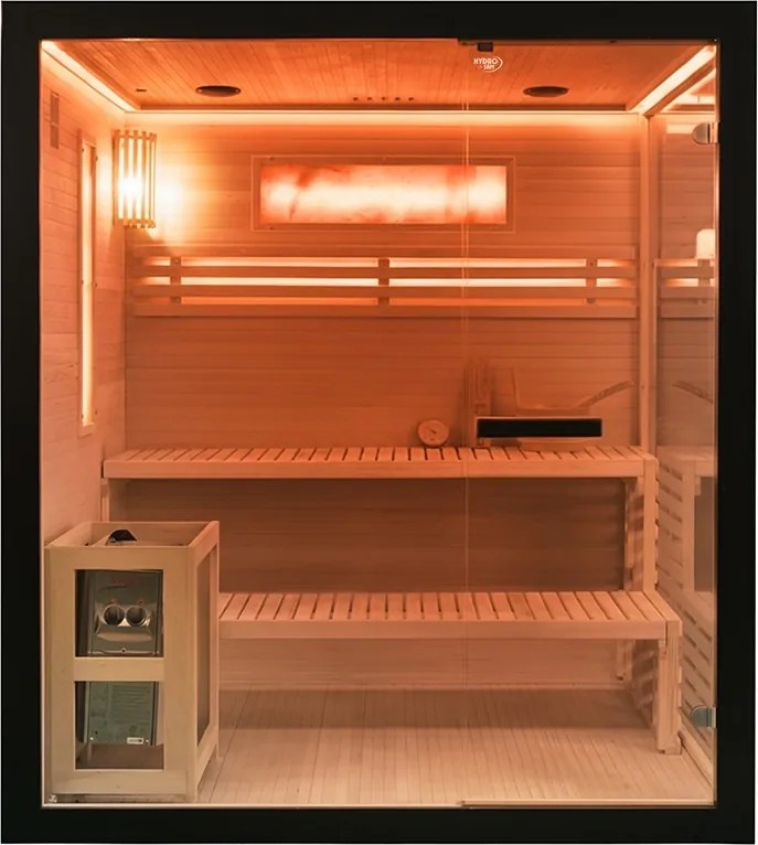 BPS-koupelny Finská sauna Relax HYD-6719 180x160, 4 osoby