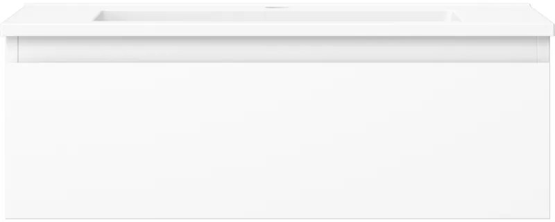 Mexen Orio, koupelnová skříňka 70 cm s umyvadlem Otis, 1 zásuvka, bílá matná, 91A10-07023-1-BF01-W18M01