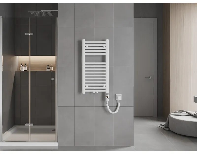 Mexen Hades, elektrické topné těleso 800 x 400 mm, 300 W, bílá, W104-0800-400-2300-20
