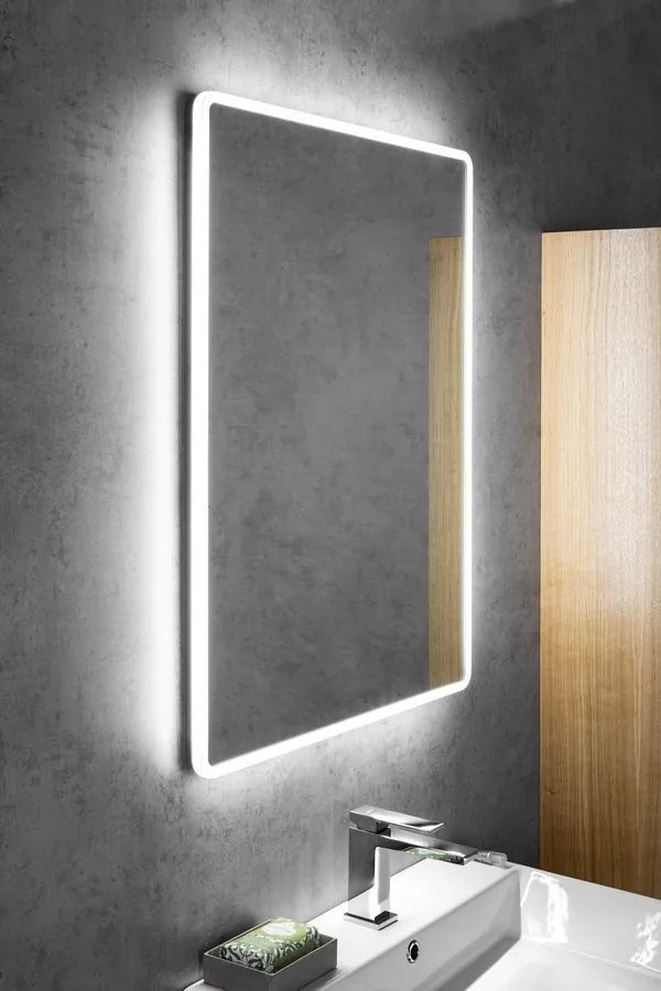 Sapho PIRI 50 x 70 cm PR500 zrcadlo s LED osvětlením