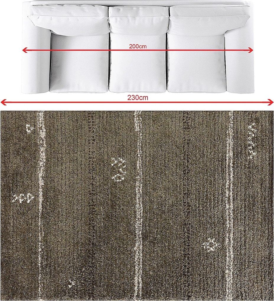 Koberec Royal jungle green 160x230 cm