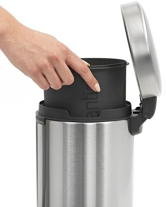 Brabantia Pedálový koš NewIcon 3L matná ocel otiskuvzdorná