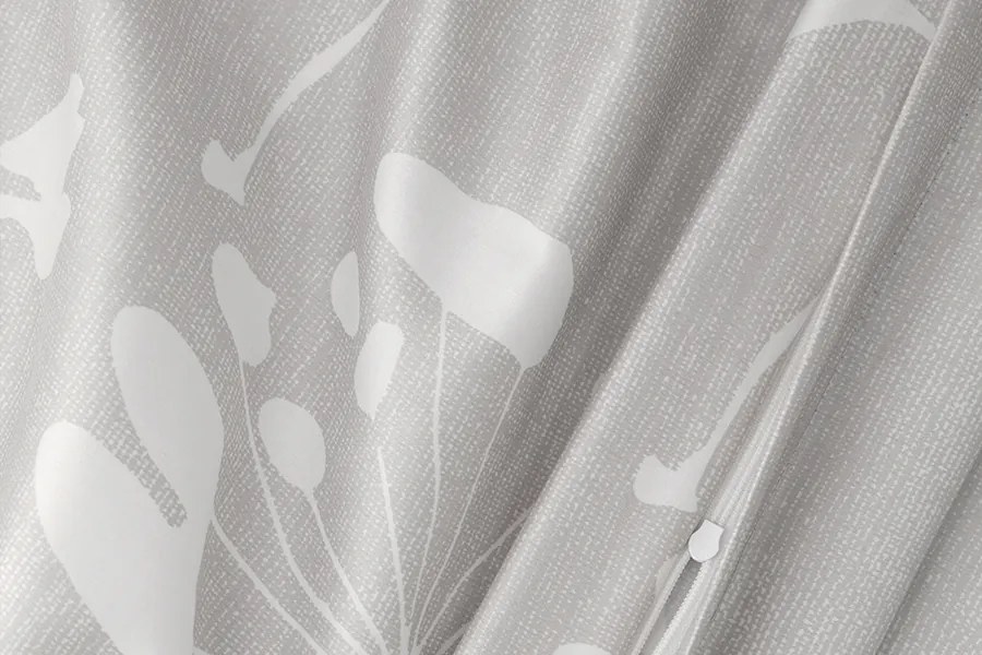 Florella Saténové povlečení Bree Silber Satin Rozměr: 70x90 + 140x200 cm