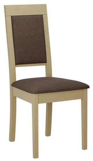 Čalouněná jídelní židle Heven XIII, Barva dřeva: bílá, Potah: Hygge D91