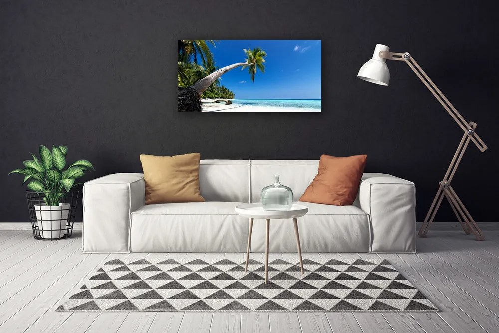 Obraz na plátně Pláž Palma Moře Krajina 100x50 cm