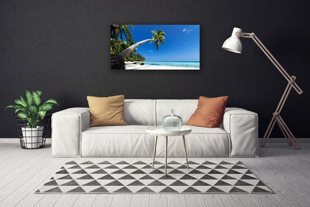 Obraz na plátně Pláž Palma Moře Krajina 120x60 cm