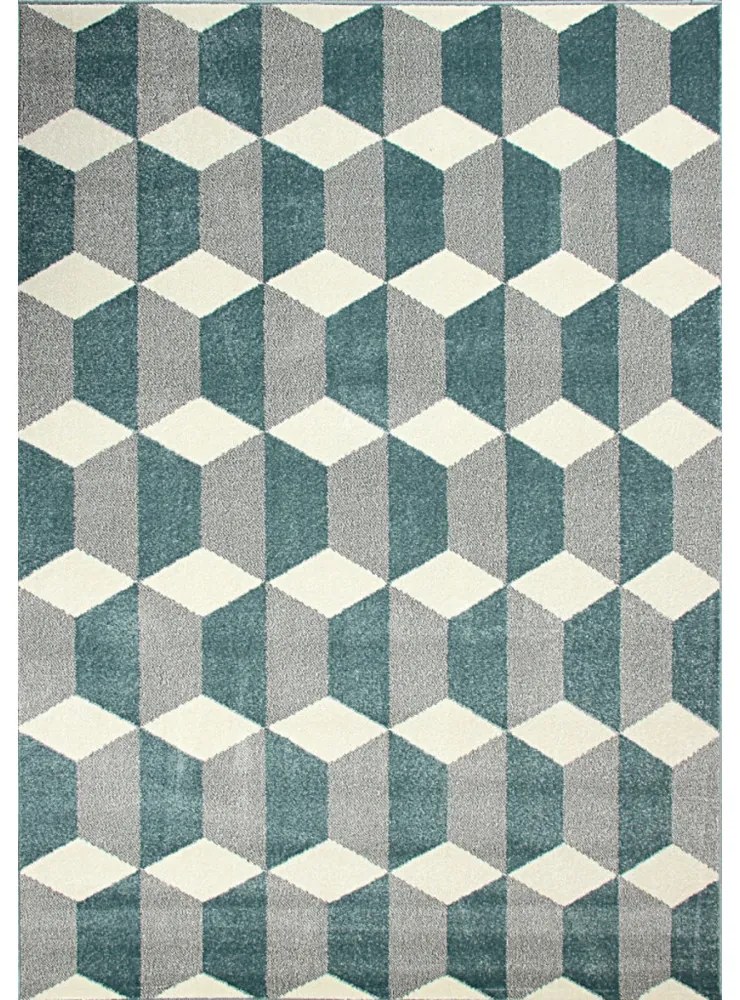 Kusový koberec Bernard modrý, Velikosti 160x230cm