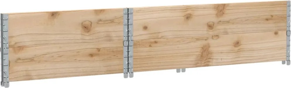 Zahradní truhlík 120 x 80 cm masivní borové dřevo 3295847