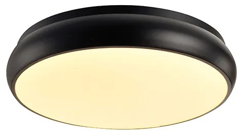 ACA DECOR LED stropní svítidlo KALLISTA 32W/230V/3000K/2560Lm/120°/IP20, Flicker free, kruhové černé