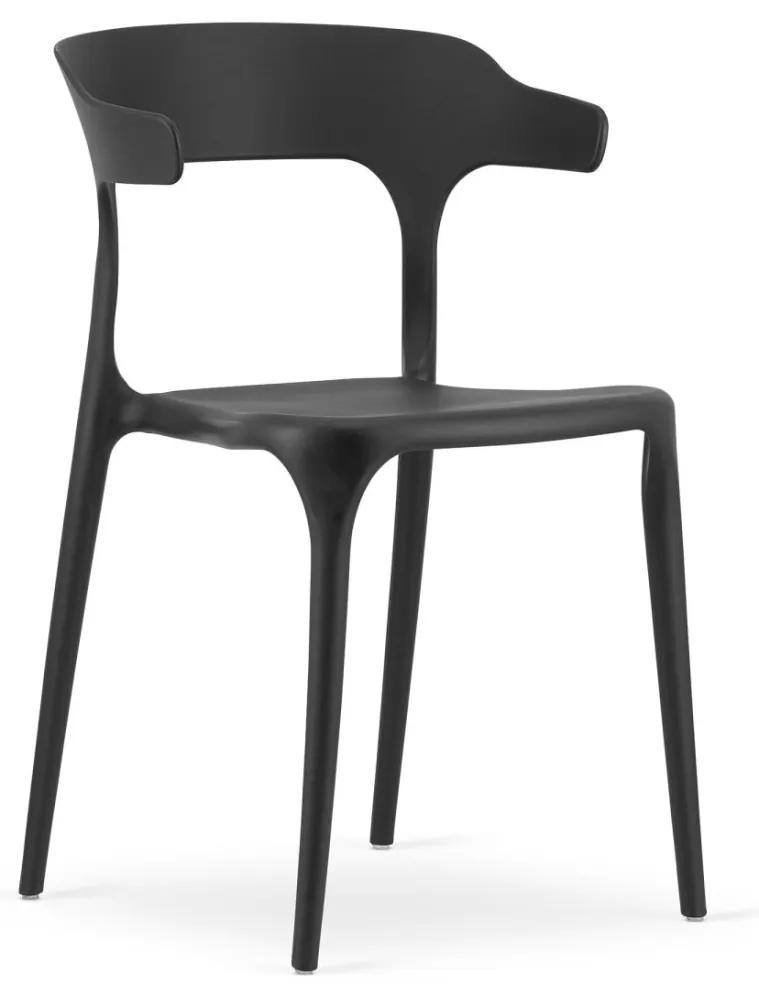 Supplies ULME moderní jídelní židle  - černá