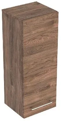 Geberit Selnova Square - Boční horní skříňka 850x330x297 mm, 1 dvířka, ořech hickory 501.278.00.1