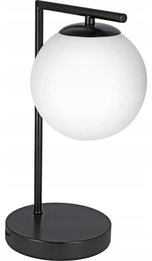 Stolní lampa 1xE27/40W/230V černá/bílá