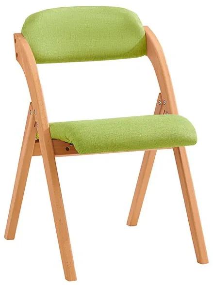Sobuy SoBuy FST92-GR Skládací židle Kuchyňská židle Zelená 47x77x60cm