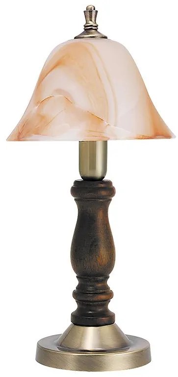 Rabalux 7092 - Stolní lampa RUSTIC 3 1xE14/40W/230V