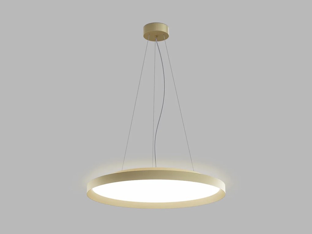 Led2 Závěsné LED svítidlo MOON P- Z, ø 60 cm Barva: Bílá, Stmívání: Casambi TW