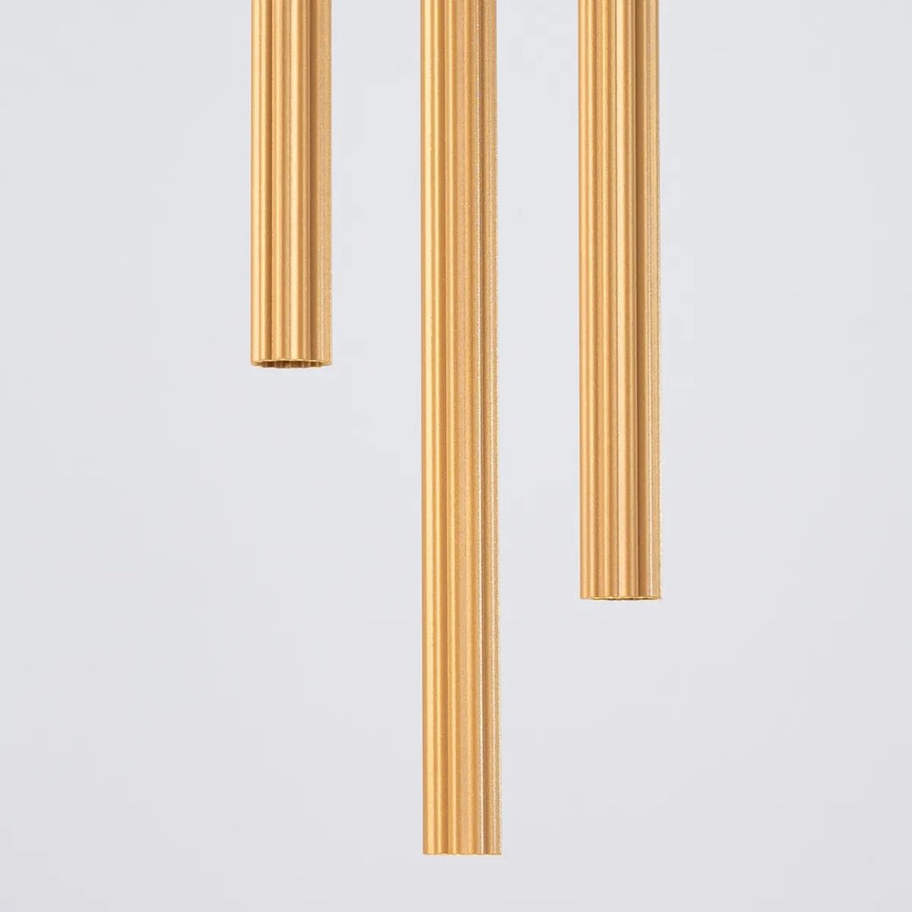 Sollux Lighting Závěsné svítidlo ARCHE 3P zlaté