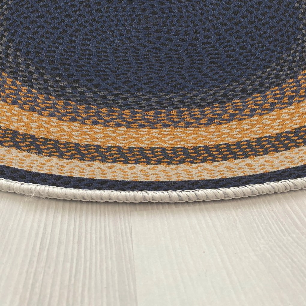 Conceptum Hypnose Kusový koberec Woopamuk526, Modrá