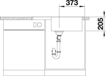 Nerezový dřez Blanco LEMIS XL 6 S-IF Compact 525111 nerez kartáčovaný