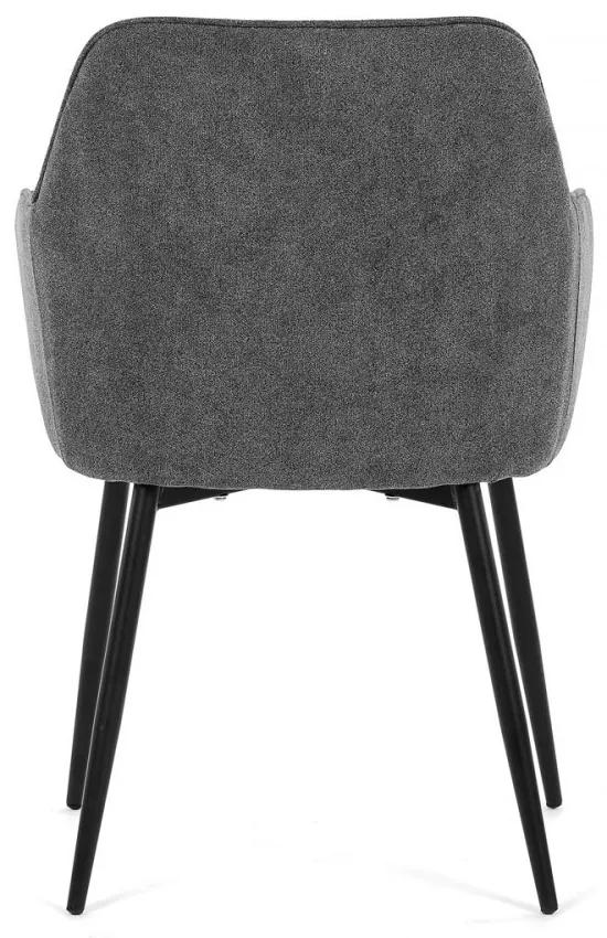 Jídelní židle Autronic DCL-221 — Stříbrná