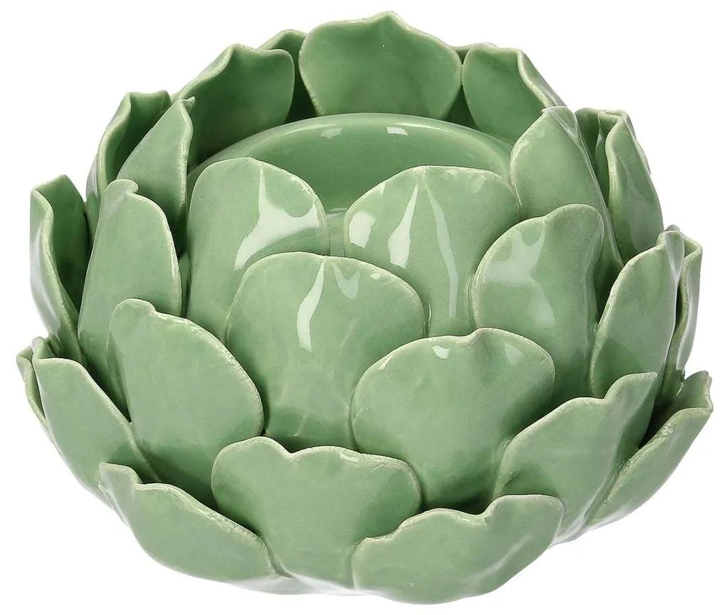 Svícen Artichoke Green III