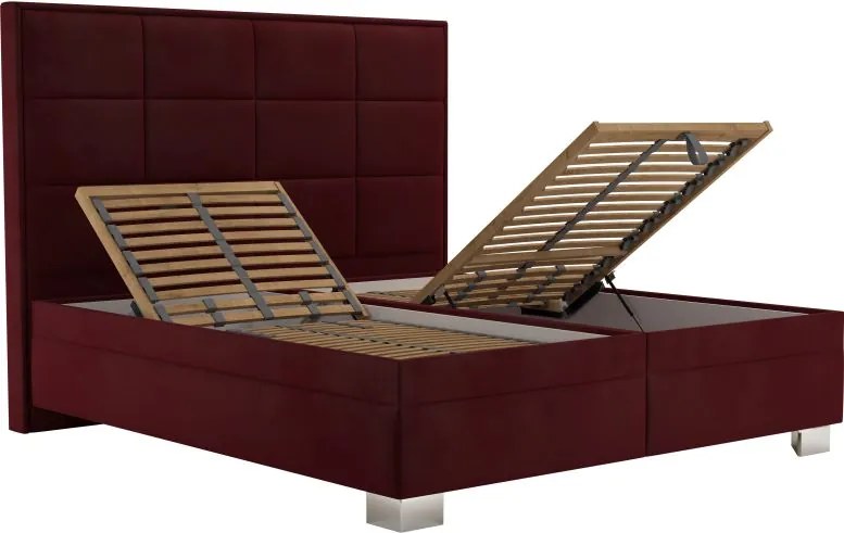 FN Postel Saimi 180x200 N11 vínová