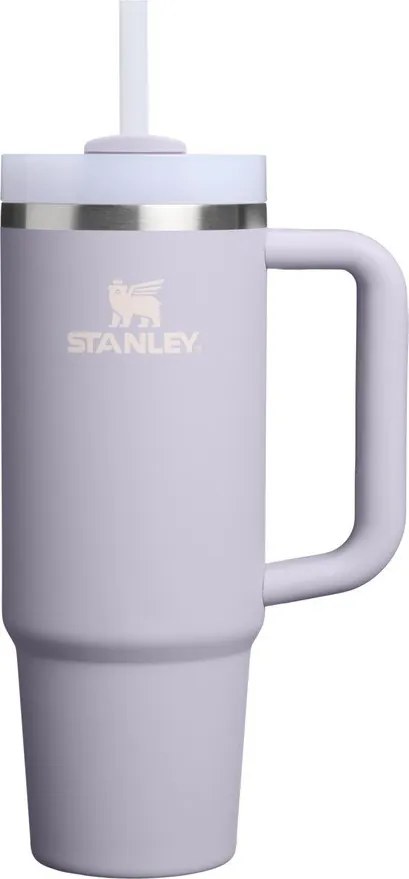 Termoska s brčkem z nerezové oceli v levandulové barvě 890 ml Quencher H2.O FlowState™ Tumbler Purple Dust – Stanley