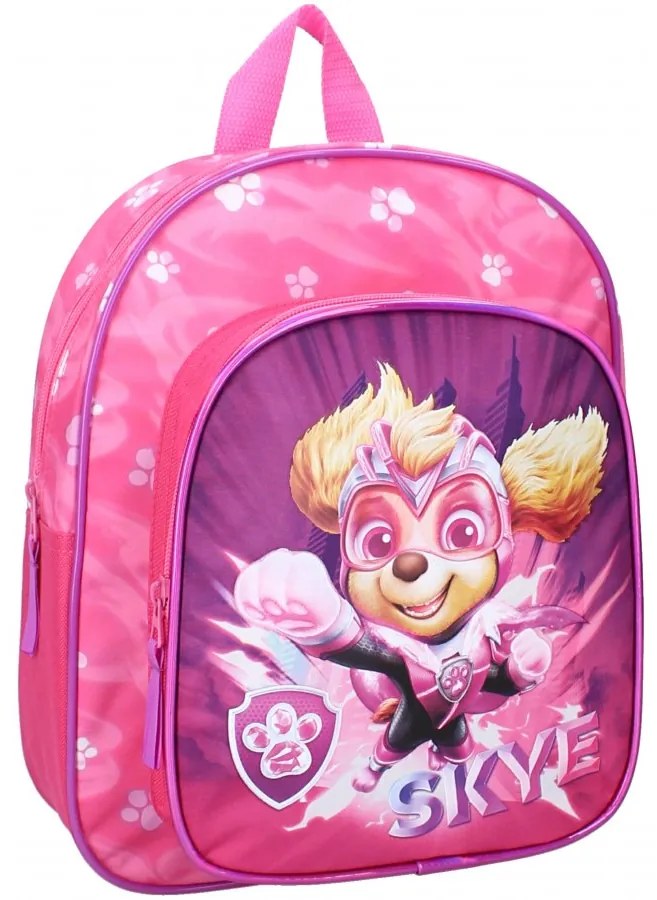 Dětský / dívčí batoh s přední kapsou Tlapková patrola ve velkofilmu - Paw Patrol: The Mighty Movie - 7L