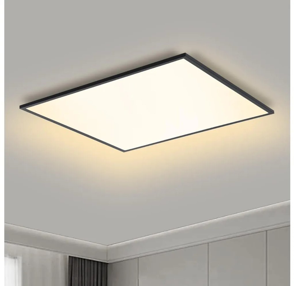 Brilagi - LED Stropní svítidlo SLIMFRAME LED/58W/230V 60x60 cm černá