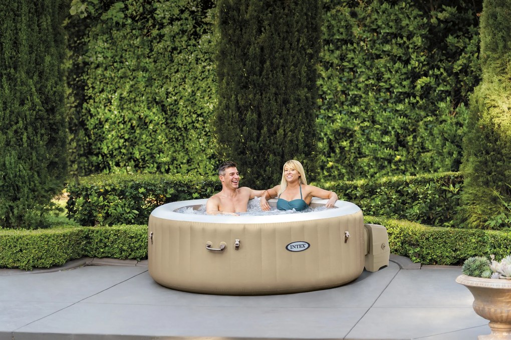 Intex | Vířivý bazén Pure Spa - Bubble HWS + Solární sprcha UNO 20 l | 19900167