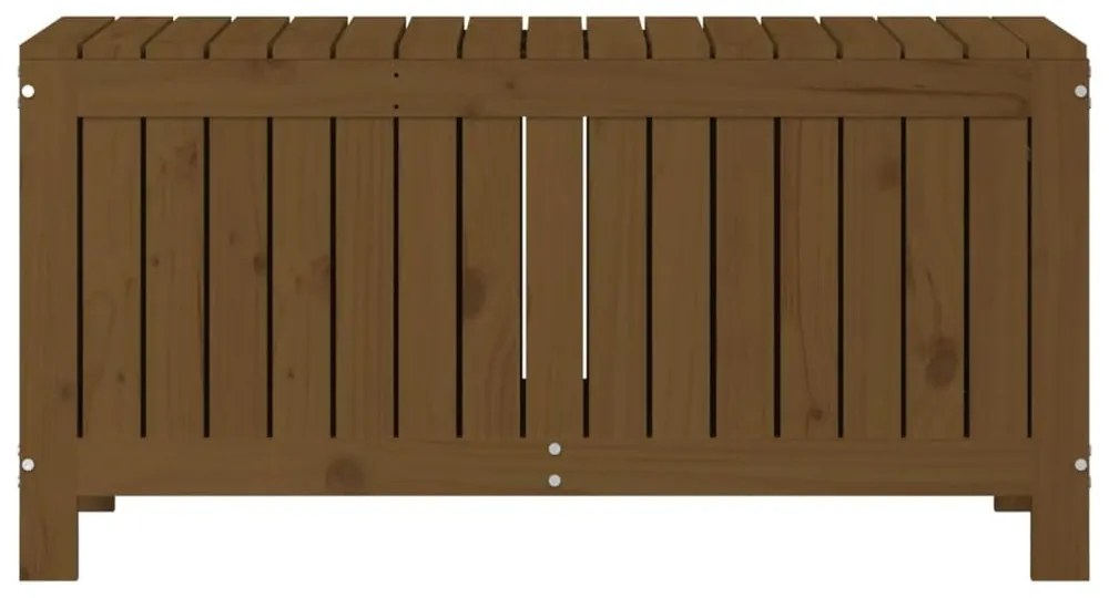 Petromila Zahradní úložný box medově hnědý 108x42,5x54cm masivní borovice