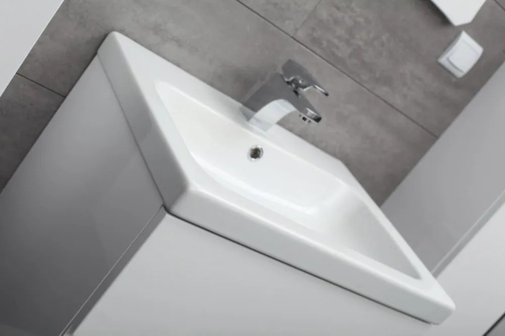 Olsen Spa Skříňka s umyvadlem VENECIA 50/60 Rozměr A - 59 cm, Rozměr B - 42.5 cm, Rozměr C - 55 cm OLNWE160+OLKWE160