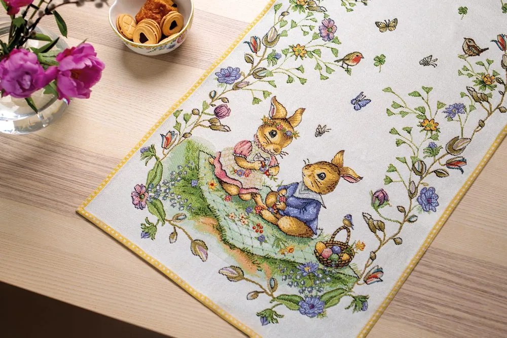 Spring Fantasy Běhoun na stůl piknik, 49 x 143 cm, Villeroy & Boch