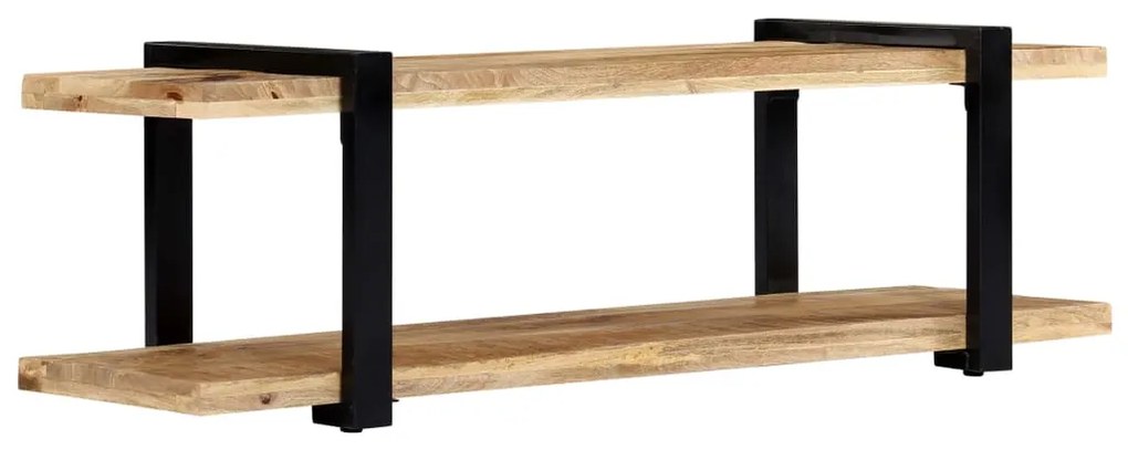 TV stolek 130 x 40 x 40 cm masivní mangovníkové dřevo 247883