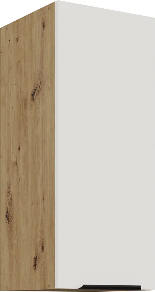 ARIA az | horní skříňka 30 G-72 1F policová | 30 cm | ANTI FINGERPRINT povrch | artisan/bílá