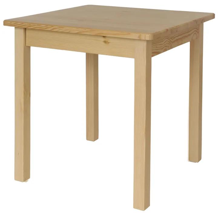 Dede Stůl z masivu borovice 80x80 cm