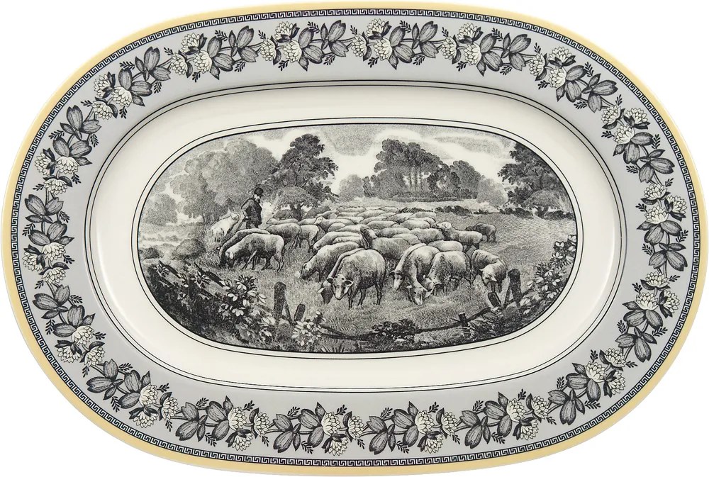 Villeroy&Boch Villeroy & Boch Audun Ferme oválný podnos, 34 cm