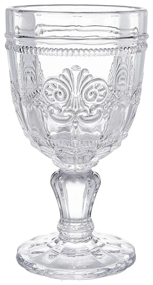 VICTORIAN Sklenice na stopce 230 ml - čirá