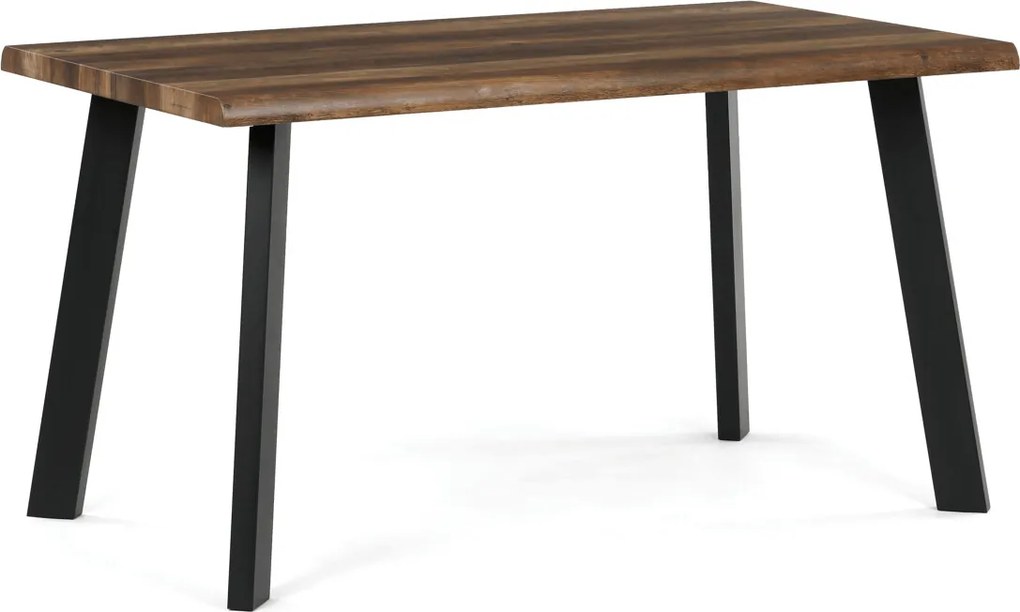 Autronic Jídelní stůl HT-F4514 140x80 cm Odstín: Dub šedý