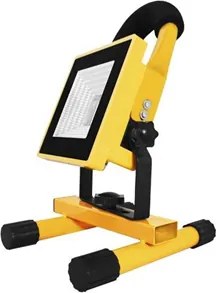 LED pracovní reflektor přenosný LTC LXLA310 SLIM s dobíjecí baterií, 10 W
