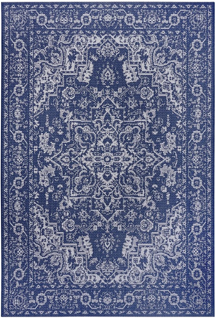 Hanse Home Collection koberce Kusový orientální koberec Flatweave 104808 Blue/Cream - 120x170 cm