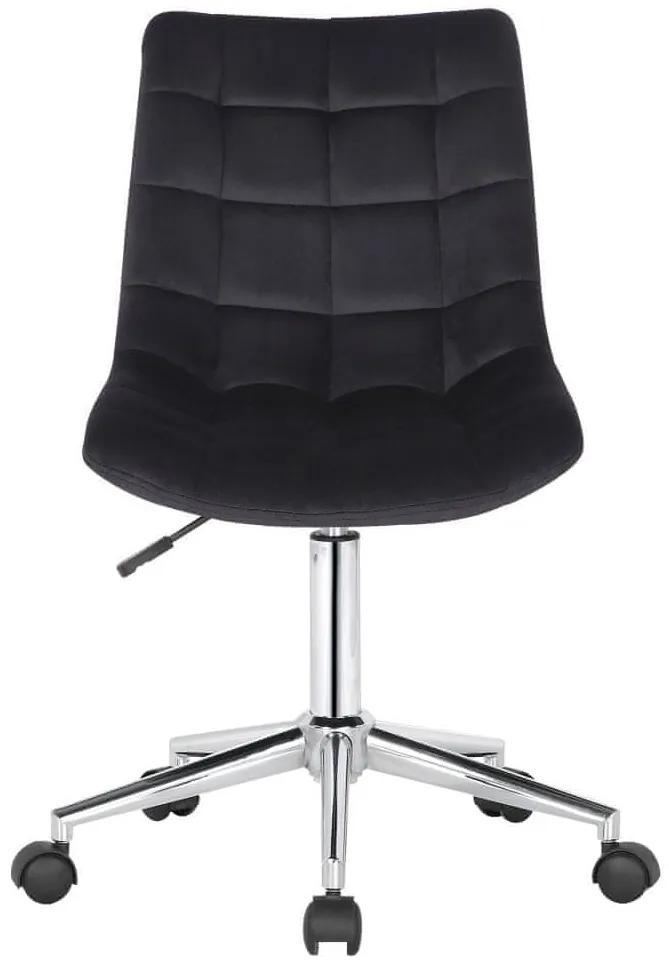 Bhm germany Kancelářská židle Medford, samet, černá