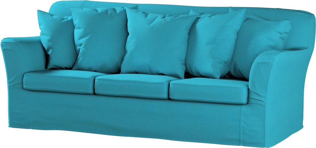 Potah na pohovku IKEA Tomelilla 3-místná nerozkládací barva modrá látka pletený vzor