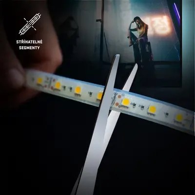 RETLUX RLS 101 USB LED pásek 30LED / 4000K - studená bílá