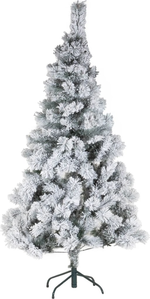 Umělý vánoční stromeček s umělým sníhem, 150 cm